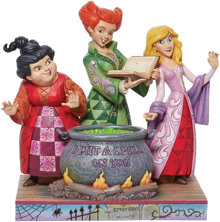Enesco Hocus Pocus Anderson Sisters Statuette - Blast From The Past