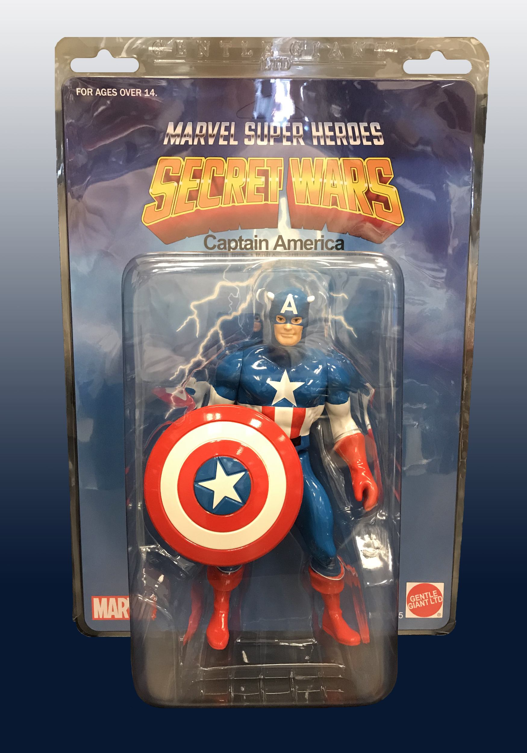 Jumbo Captain America Action Figure - Blast From The Past